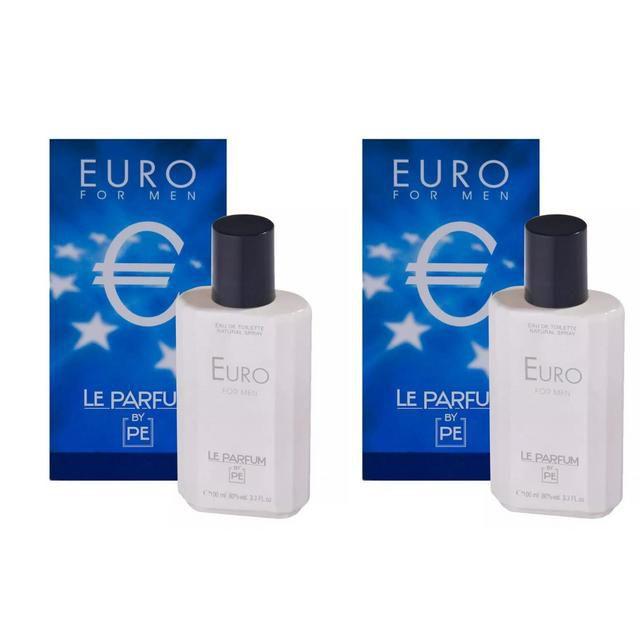 Kit 2 Perfume Paris Elysees Euro For Men Le Parfum 100ml Mas - Perfume ...