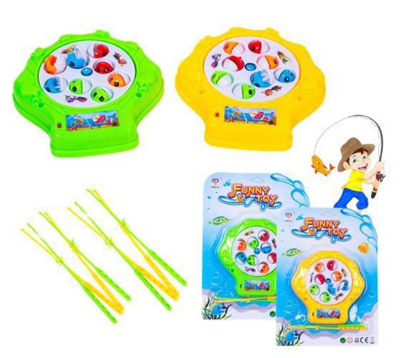 Kit 2 Pesca Infantil Peixinhos c/ Vara a Pilha c/ Luz e Som - Cute Toys ...