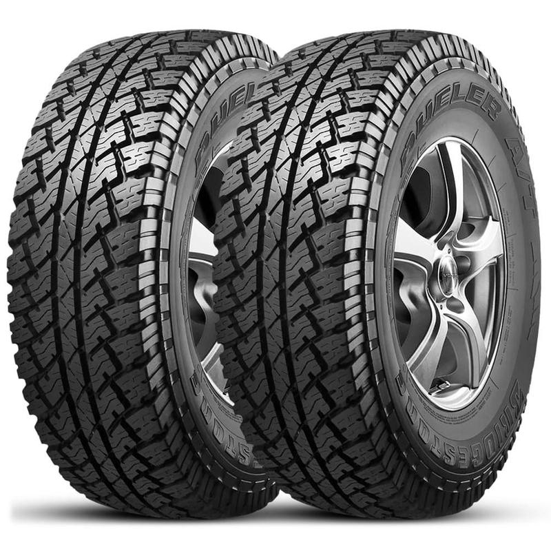 Kit 2 Pneu Bridgestone Aro 17 265/65R17 112S TL Dueler AT 693III - Pneu de Carro - Magazine Luiza