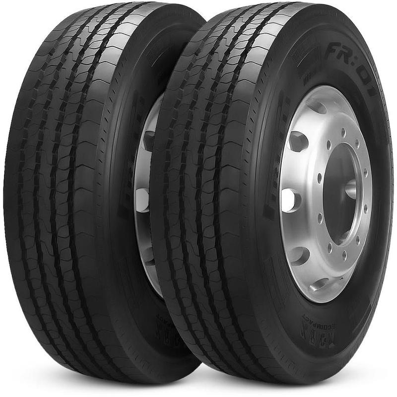 Kit 2 Pneu Pirelli Aro 22.5 275/70r22.5 148/145L FR01 - Pneu para ...