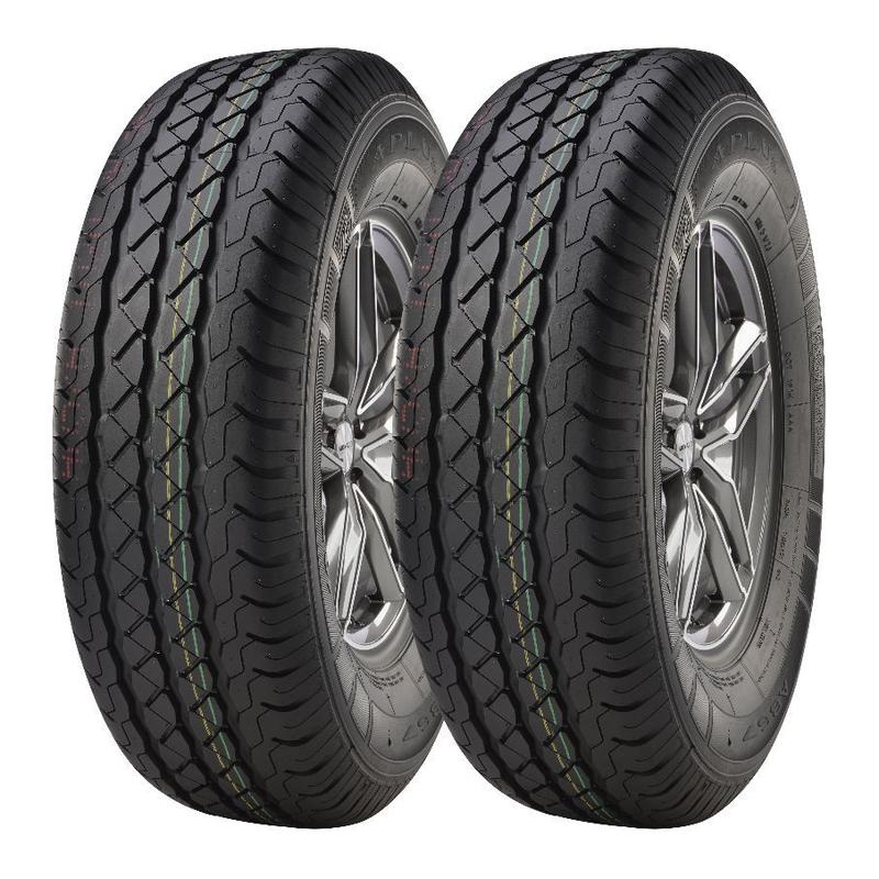 Kit 2 Pneus Aplus Aro 15C 205/70R15C A867 106/104R - Pneus - Magazine Luiza