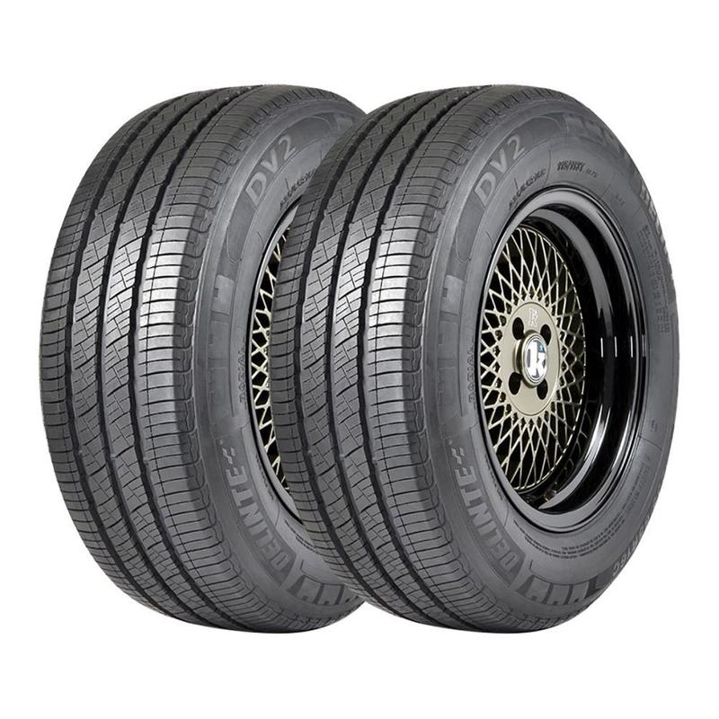 Kit 2 Pneus Delinte Aro 15 205/70R15 DV2 8 Lonas 106/104S - Pneus - Magazine Luiza