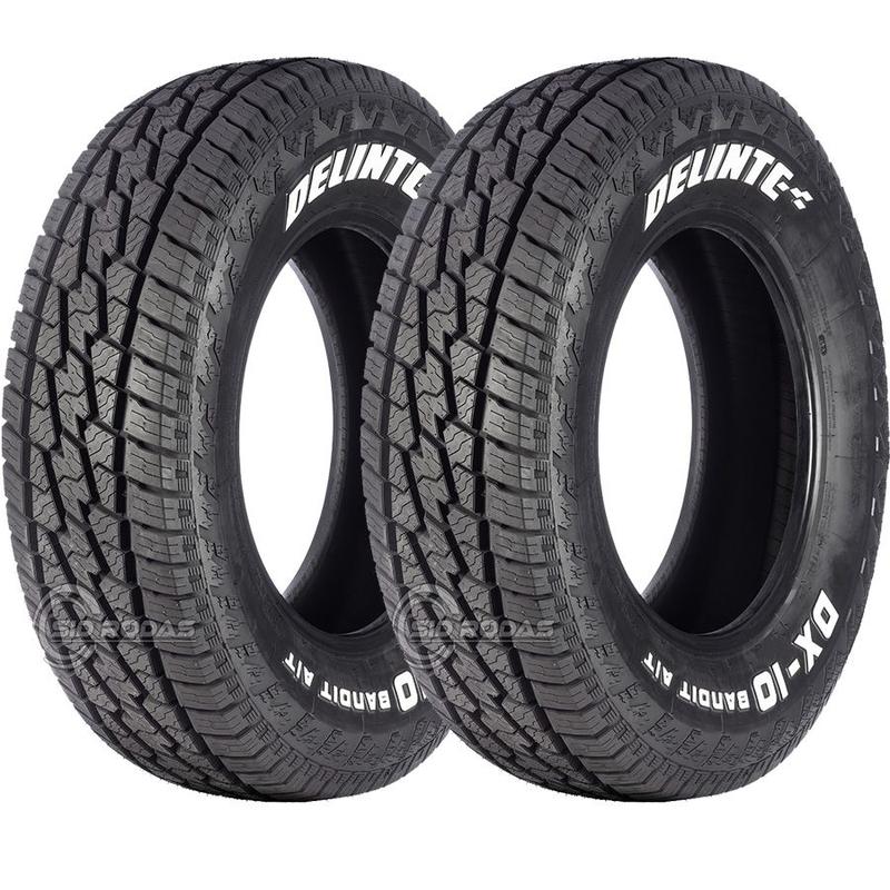 Kit 2 Pneus Delinte Aro 15 31x10.5R15 DX-10 Bandit A/T 109Q LT WL - Pneus - Magazine Luiza