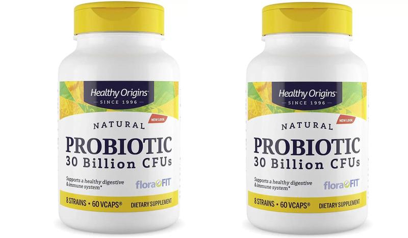 Kit 2 probiotic 30 billion (healthy origins) 60 cápsulas - Vitaminas A ...
