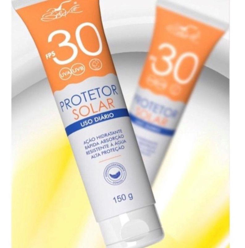Kit 2 Protetor Solar Fps 30 Rápida Absorção 150g - Belkit - Protetor ...