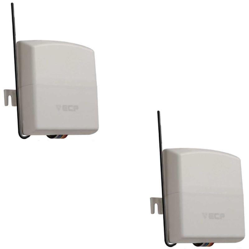Kit 2 Receptores Reptor Multifuncional ECP 4 Canais 433 Mhz Alcance 80 ...