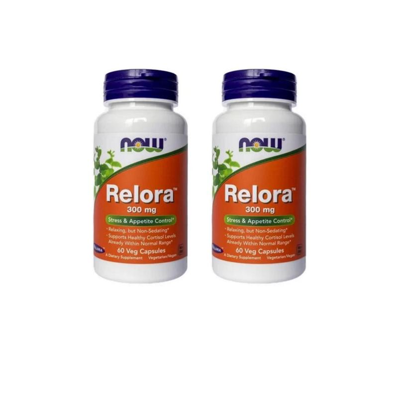 Kit 2 Relora 300mg Now Cápsula 60 - Fitoterápicos - Magazine Luiza