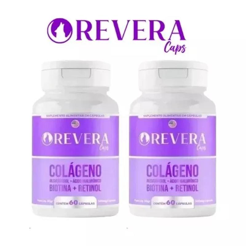 Kit 2 Revera Caps 60 Cápsula - Colágeno - Magazine Luiza