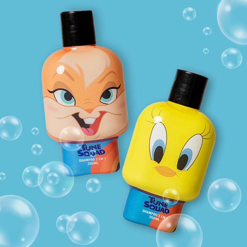 Kit 2 Shampoos Infantil 2 em 1 Lola + Piu-Piu Space Jam - Shampoo ...