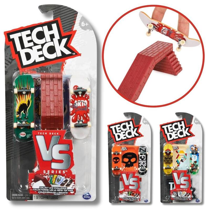 Kit 2 Skates de Dedo Tech Deck - Obstáculo e Cartas Desafio - Spin ...