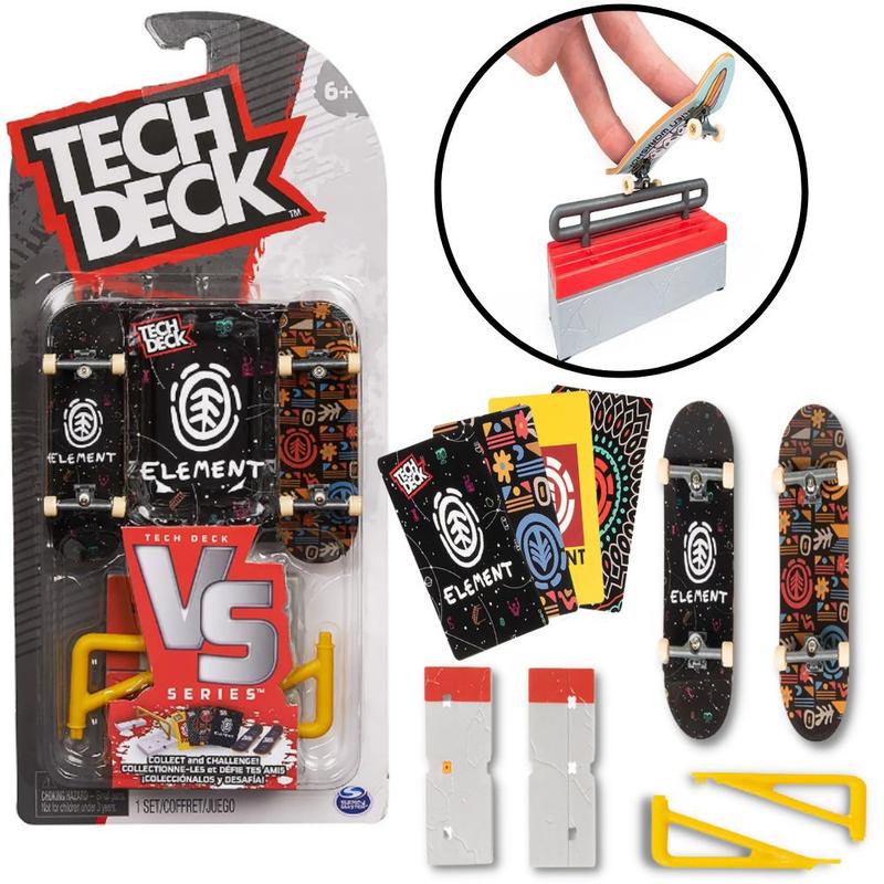 Kit 2 Skates de Dedo Tech Deck - Obstáculo e Cartas Desafio - Spin ...