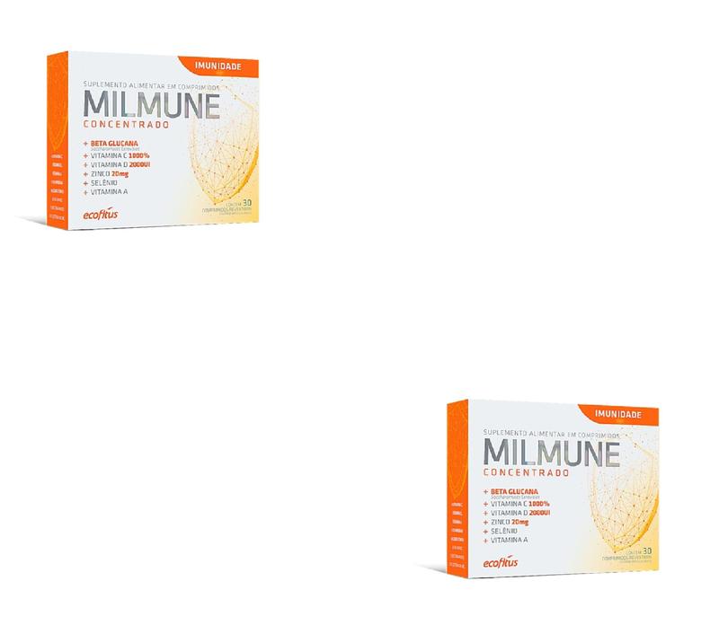 Kit 2 Suplemento Milmune Com 30 Comprimidos - Ecofitus - Ecofitus Lab ...