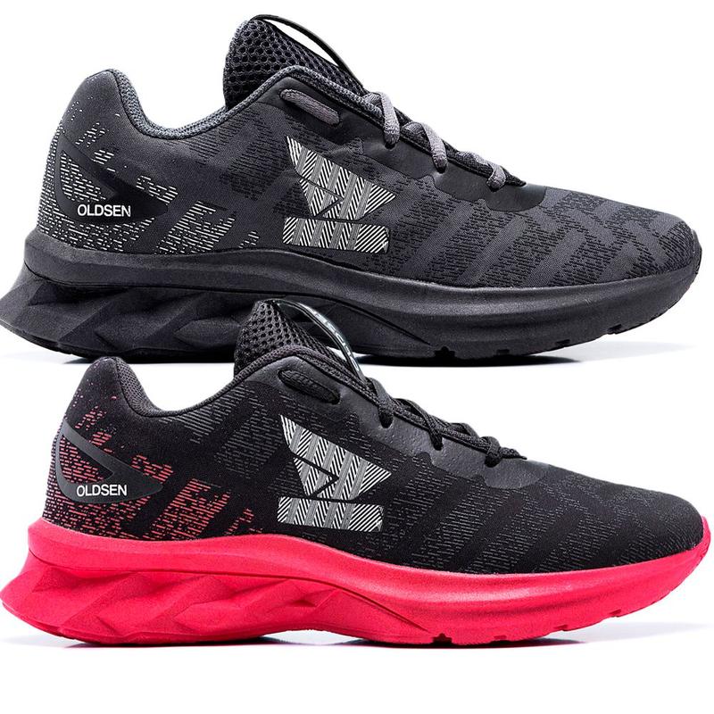 kit 2 Tenis Masculino Academia Feminino Oldsen Treino Confortável ...