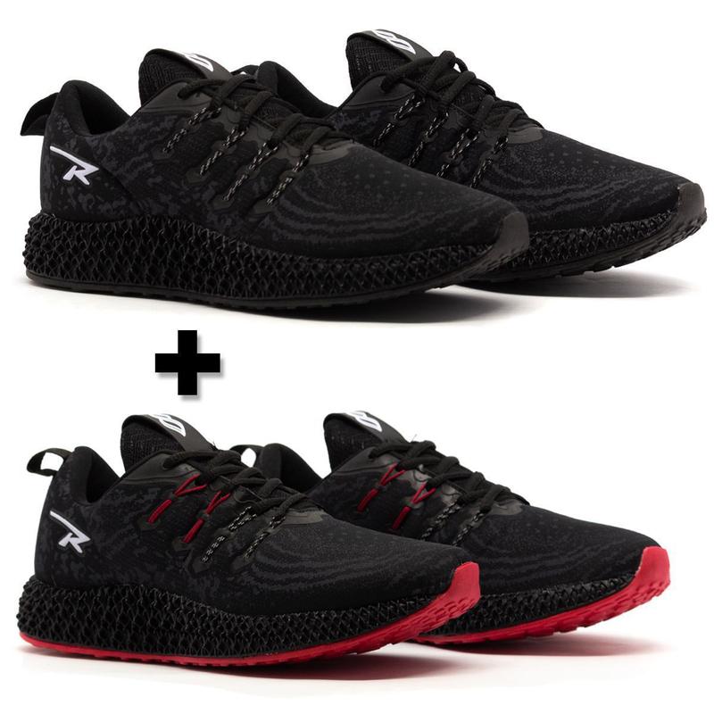 Kit 2 Tênis Masculino Rekoba Axion Original - Tênis de Corrida ...