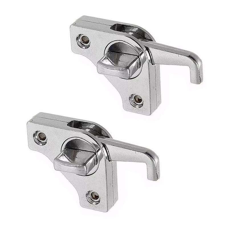 Kit 2 Trinco Inteligente Para Porta De Abrir Correr Cromado - União ...