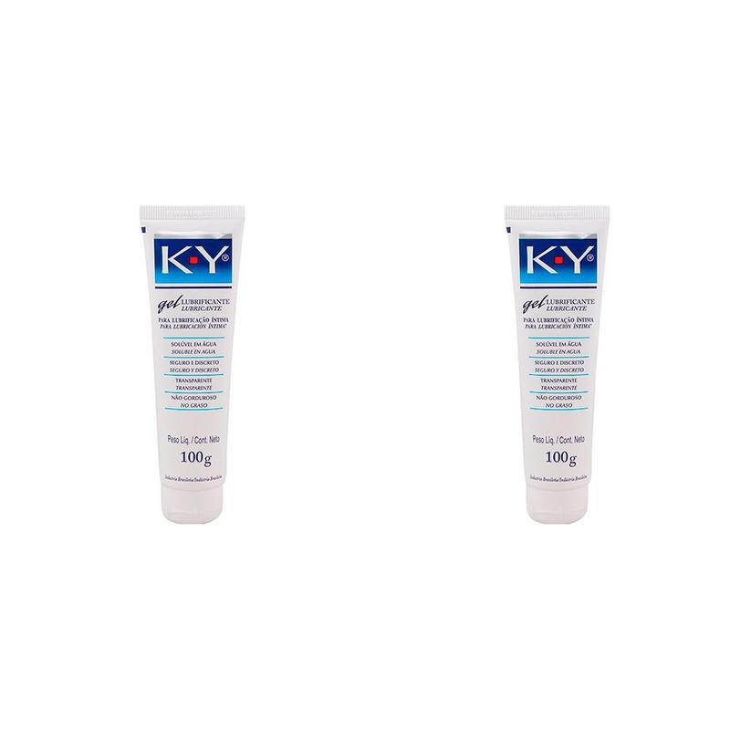 Kit 2 Und Lubrificante Gel Ky 100g - K&Y - Lubrificante Íntimo ...