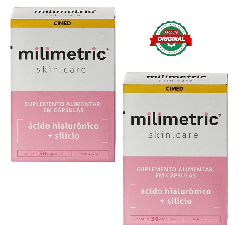 Kit 2 Unidades Milimetric 30 Cps - Cimed - Vitaminas A-Z - Magazine Luiza