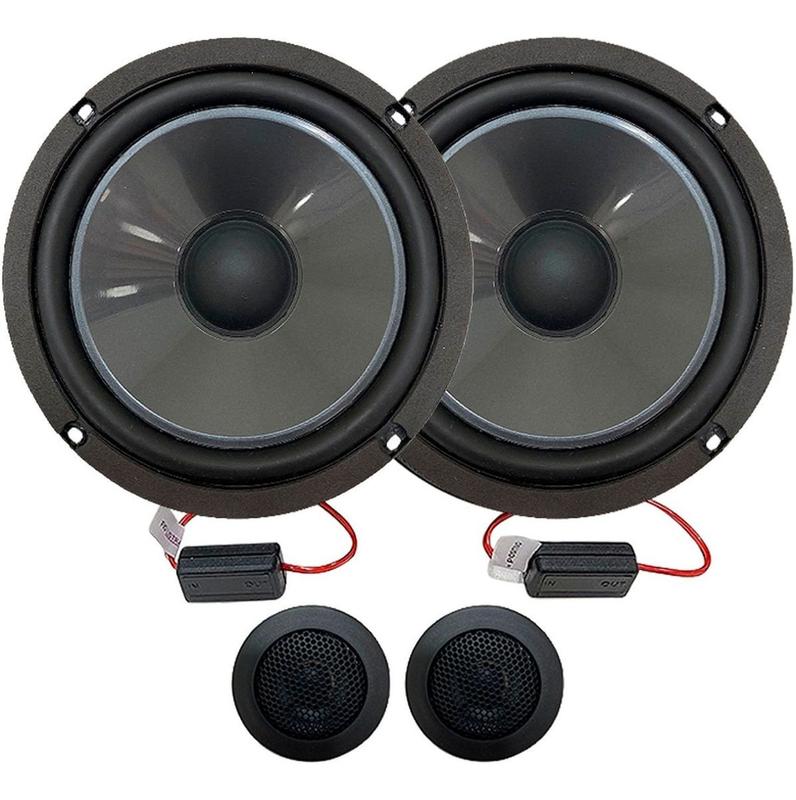 Kit 2 Vias 6 Pol 140w Rms 4 Ohm Tweeters E Crossovers Falcon - Kit 2 ...