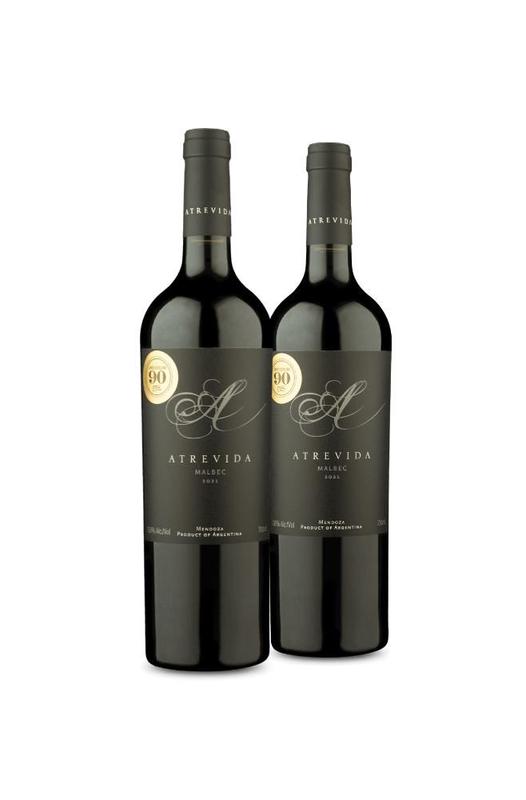 Kit 2 Vinho Tinto Argentino Atrevida Malbec 2021 Seco 750ml - Tinto ...