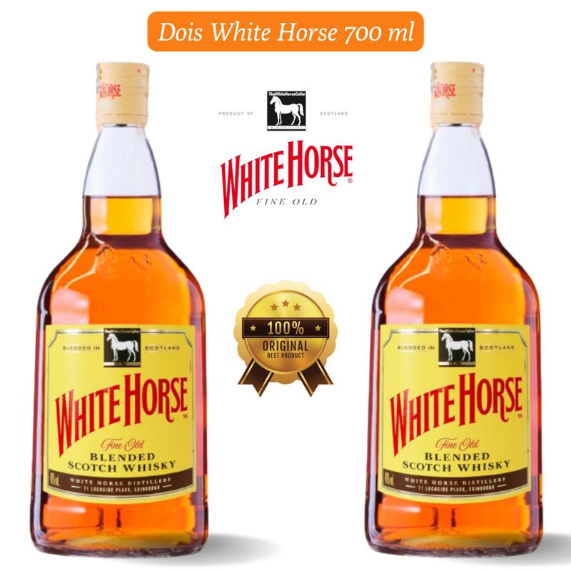 Kit 2 Whisky White Horse 700ml - Whisky - Magazine Luiza