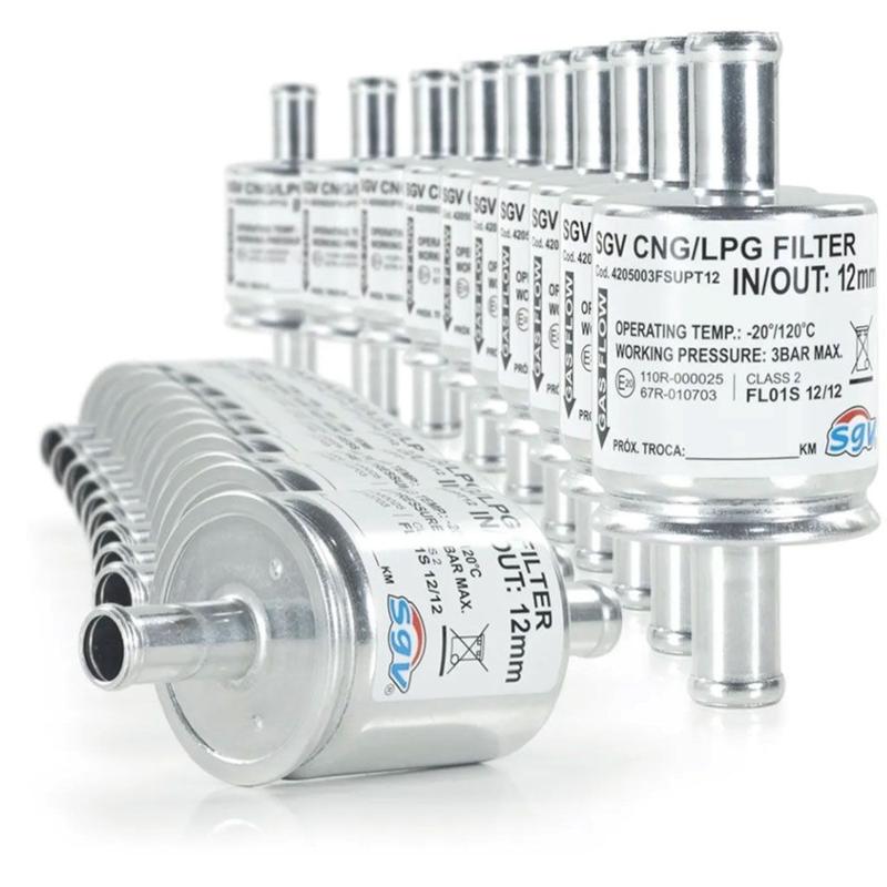 Kit 20 Filtros Sgv Gas 5ª 6ª Geração Gnv Bicos - Filtro de Combustível ...