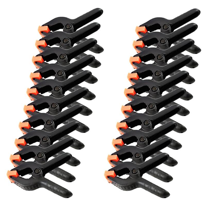Kit 20 Grampo Marceneiro Nylon Multiuso 3 - TOOLS - Grampo de Fixação ...