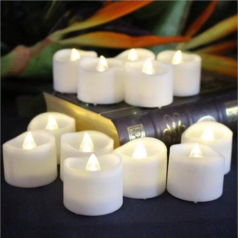 Kit 20 Velas Eletrônicas Modelo Branco LED - Aliança - Velas ...