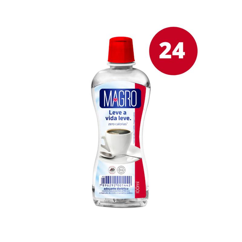 Kit 24 Adoçante Magro 100 Ml - Adoçante - Magazine Luiza