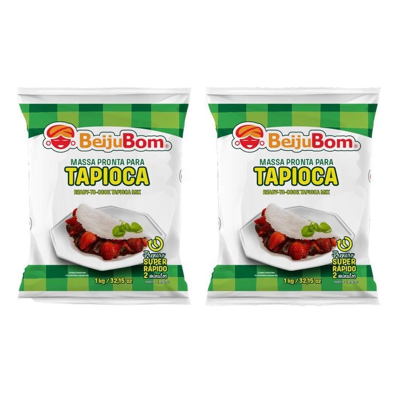 Kit 2uni Tapioca Beijubom 1kg - Beijubom - Tapioca - Magazine Luiza