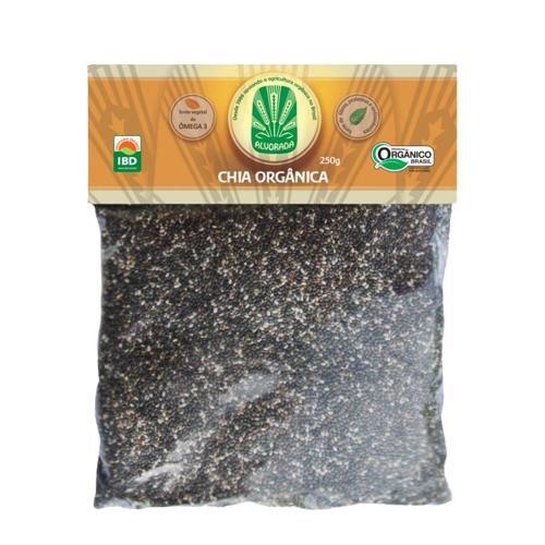 Kit 2X: Chia em Grãos Orgânica Alvorada 200g - Chia - Magazine Luiza