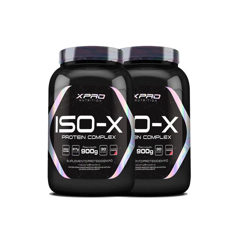 Kit 2x Whey Protein Iso - X Complex 900g - XPRO Nutrition - Whey ...