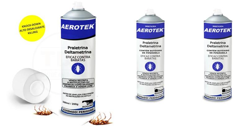 Kit 3 aerossol aerotek neogen de 300ml - Produtos de Higiene Pessoal ...