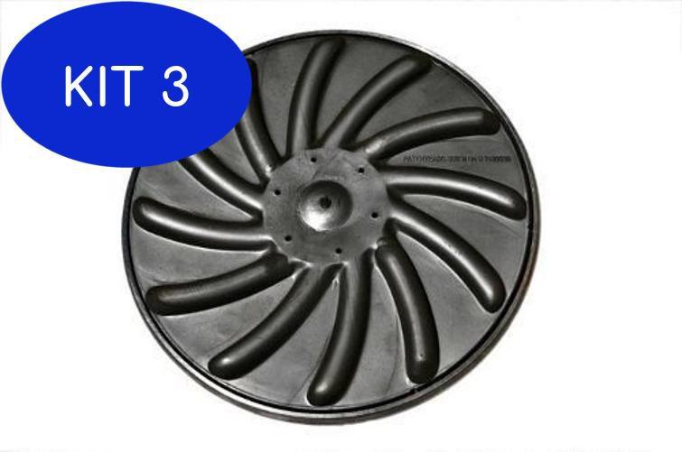 Kit 3 Agitador Fioreta Original 6 Parafusos Tanquinho De - Peças para ...