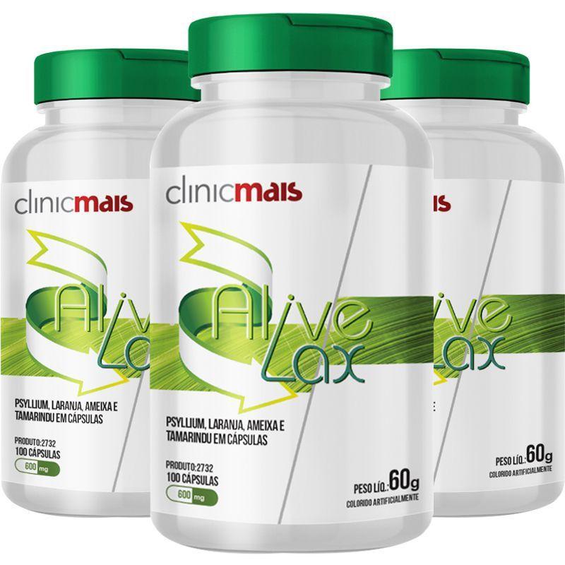 Kit 3 ALive Lax Fibras Clinic Mais 100 cápsulas - Bebidas - Magazine Luiza