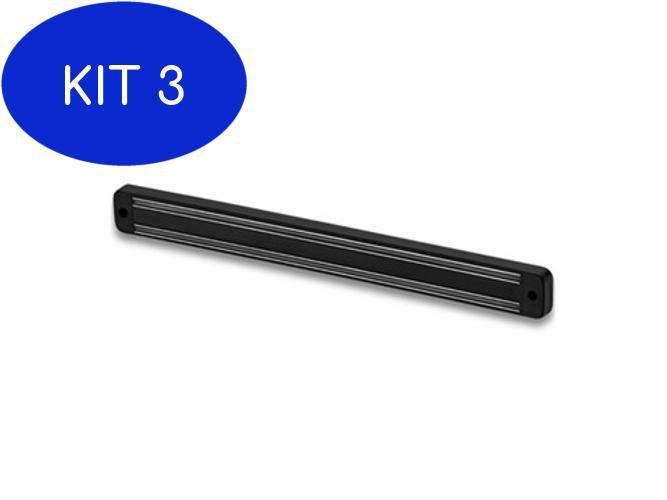 Kit 3 Barra Imantada Para Facas Para Parede - Premium - Utensílios ...