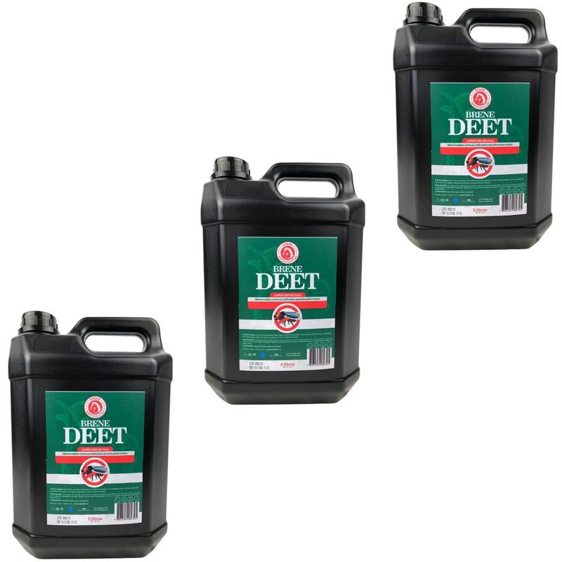 Kit 3 Brene Deet 5L Repelente De Insetos Brene Horse - Brene Horse ...