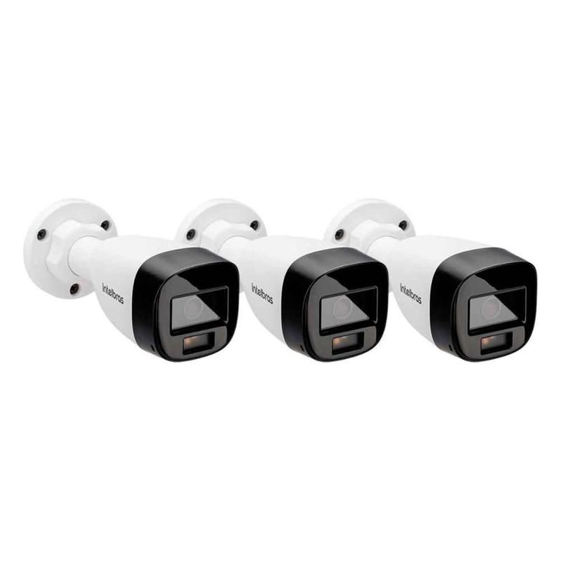 Kit 3 Câmeras de Segurança Bullet VHD 1220 B G7 Full Color Full HD ...