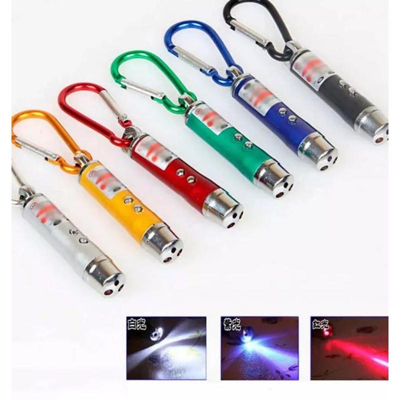 Kit 3 Canetas led laser pointer multifuncional básicas - Filó Modas ...