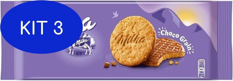 Kit 3 Chocolate Milka Choco Grains (126G) - Chocolate / Barra de ...