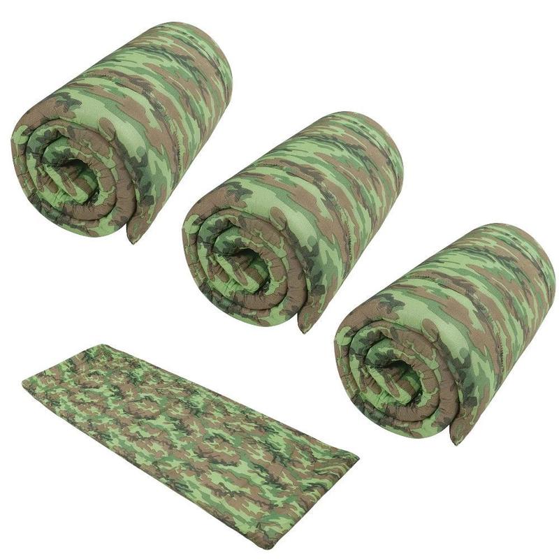 Kit 3 Colchonetes para Dormir Solteiro Camping Acampamento Retiro Mor e ...