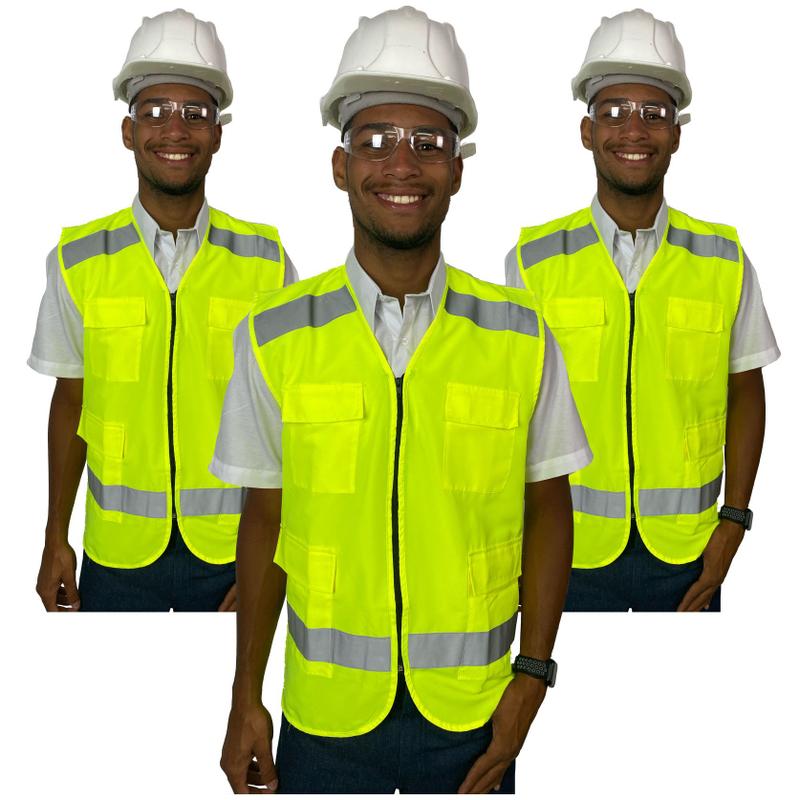 KIT 3 Colete Refletivo - Eb Confecção - Colete Refletivo - Magazine Luiza