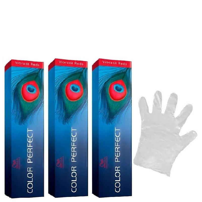 Kit 3 Coloração Wella Color Perfect 8/4 60g - Tinta de Cabelo ...