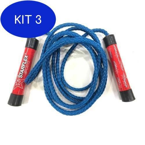 Kit 3 Corda De Pular Nylon - Starflex - Corda de Pular - Magazine Luiza