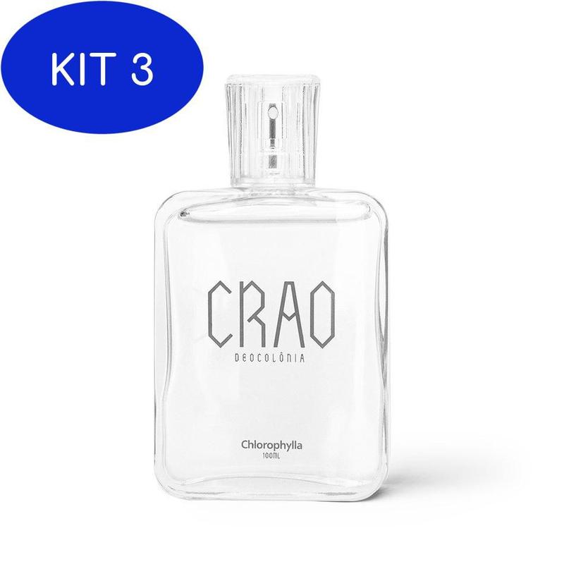 Kit 3 Deo Colônia Crao Chlorophylla 100Ml - Kit de Perfume - Magazine Luiza