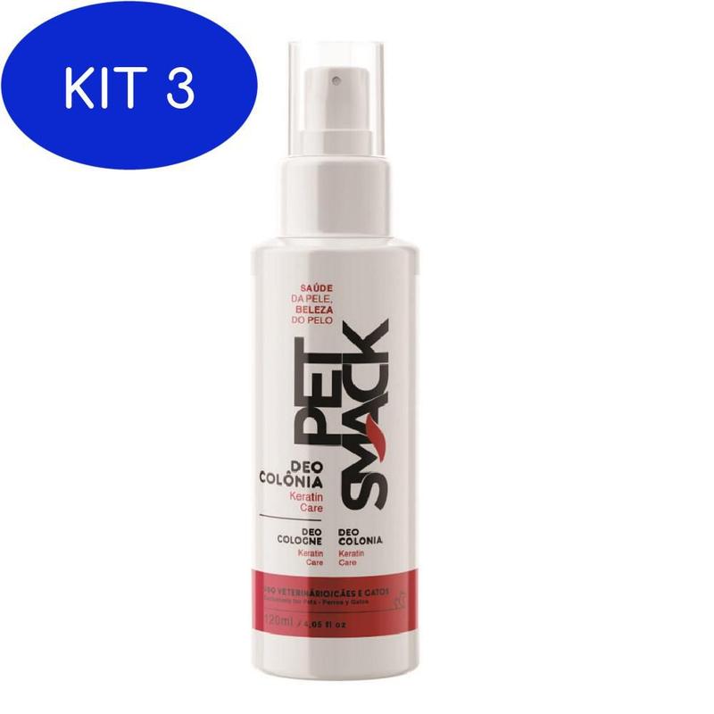 Kit 3 Deo Colônia Petsmack Cães Gatos Melancia 120ml - Outros Pet Shop ...