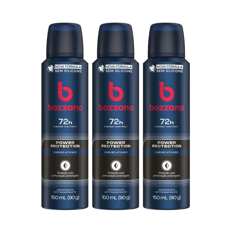 Kit 3 Desodorante Antitranspirante Bozzano Power Protection 90G ...