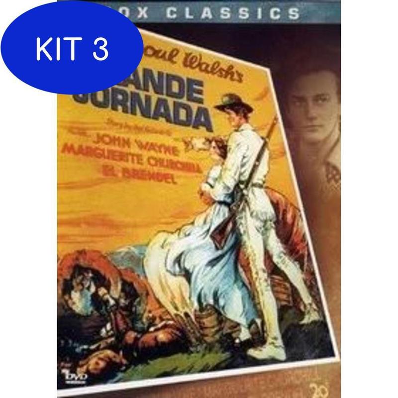 Kit 3 Dvd A Grande Jornada - FOX - Filmes - Magazine Luiza