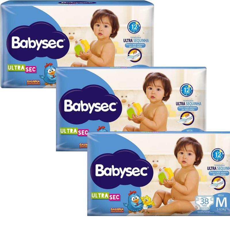 Kit 3 Fralda Infantil Babysec Galinha Pintadinha Mega Barato - Fralda ...