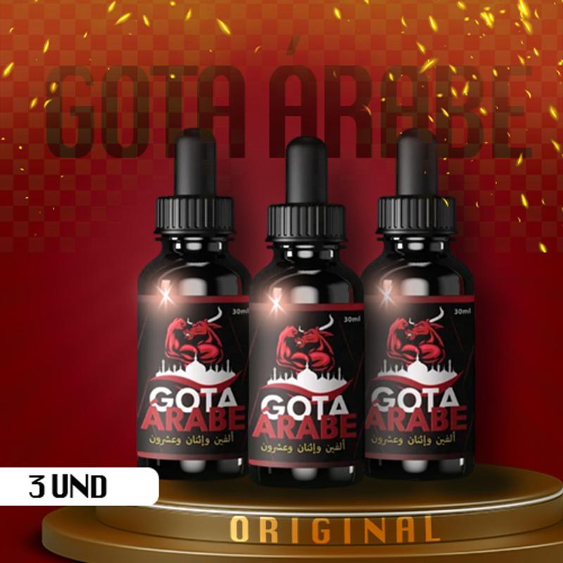 Kit 3 Frascos Gota Árabe Super Potente Oficial - G4 - Afrodisíacos Naturais - Magazine Luiza