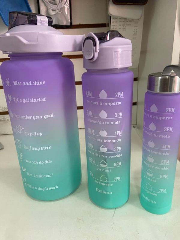 Kit 3 Garrafa De Água Galão 2l Litros cores alinhar tore - Kit 3 ...